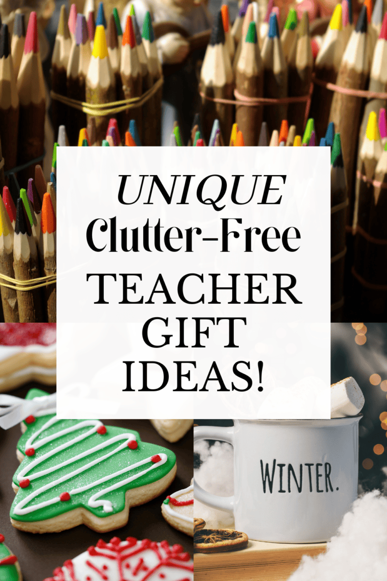 Unique Clutter-Free Gifts for Teachers - Minimalist Home