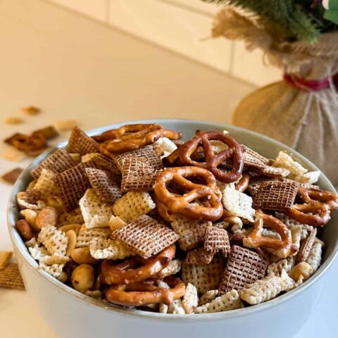 The Best Homemade Nuts and Bolts (Party Mix) - Minimalist Home