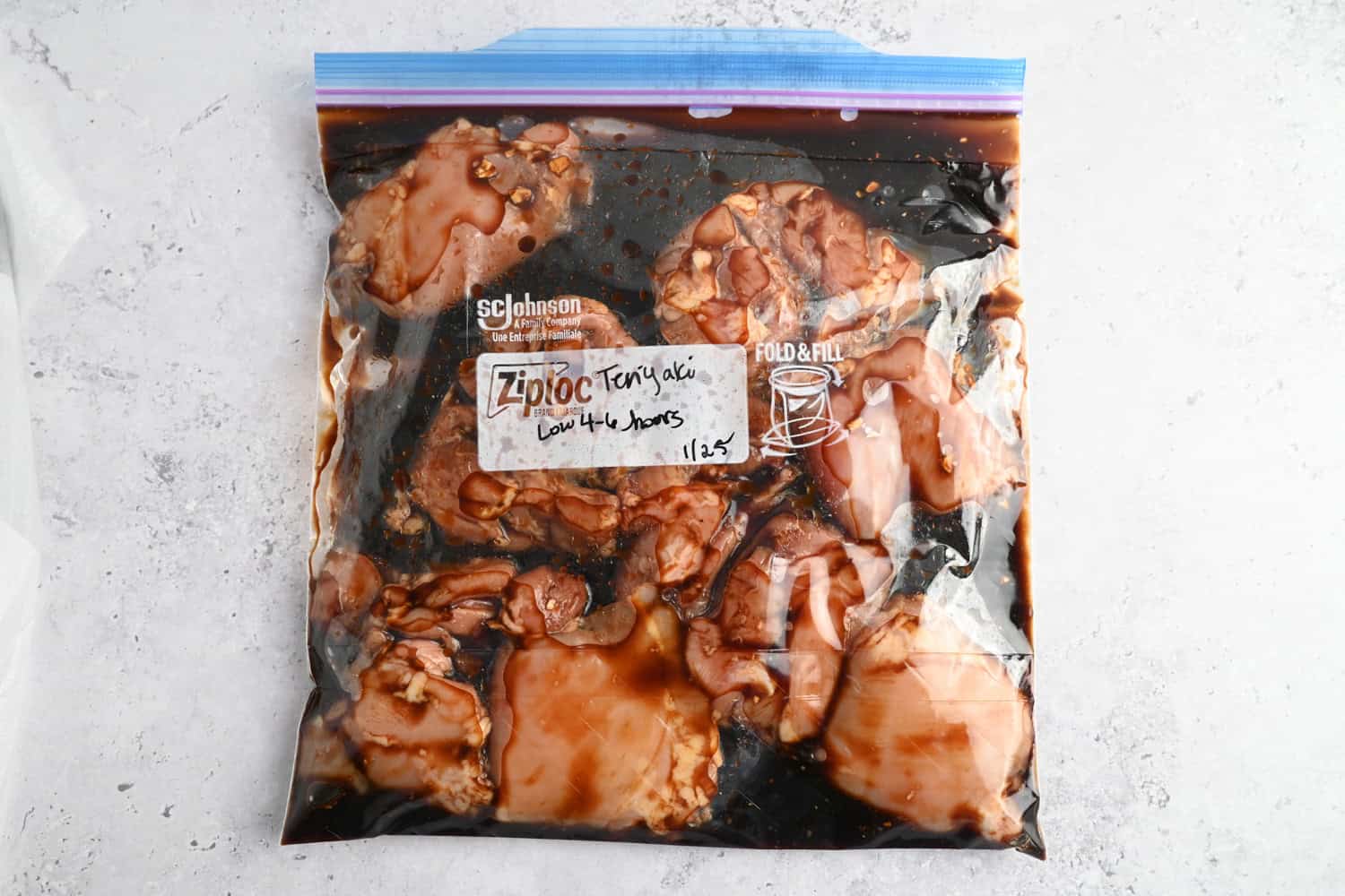 Easy Teriyaki Chicken Freezer Meal - Minimalist Home